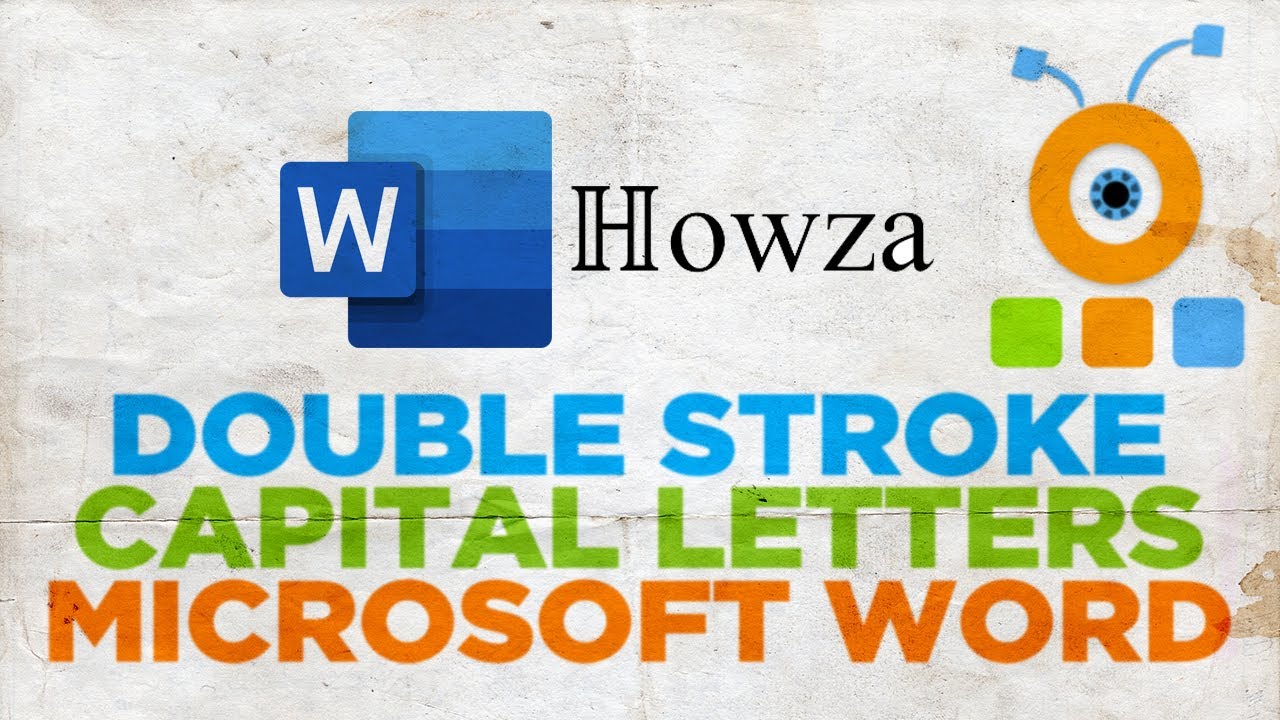 How To Type Double Stroke Capital Letters In Word YouTube how-to-type-double-stroke-capital-letters-in-word-youtube