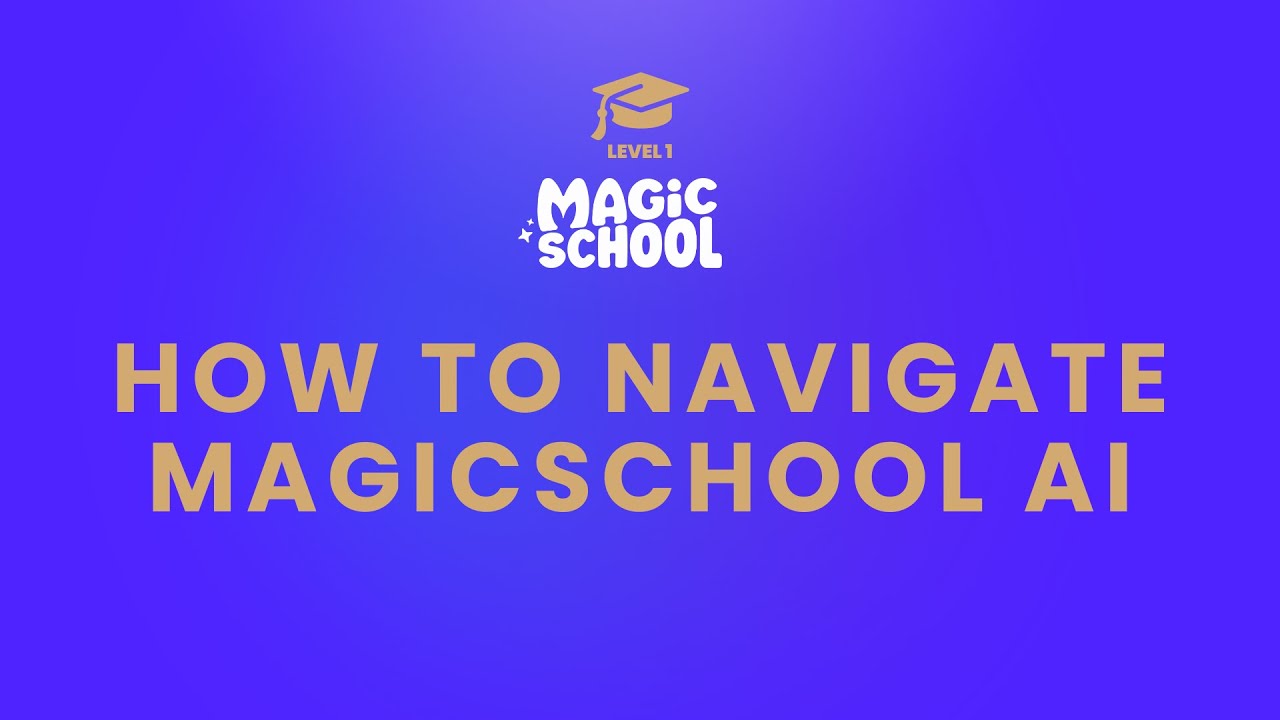 Updated MagicSchool Platform Tour Level 1 Cert Course - YouTube