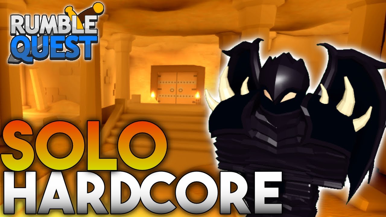 SOLO "Ancient Tombs" Expert HARDCORE "Update 2"! Rumble Quest Roblox ...