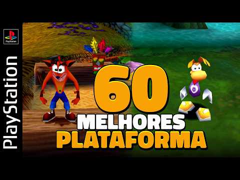 60 MELHORES JOGOS DE PLATAFORMA DO PS1 | LISTA COMPLETA