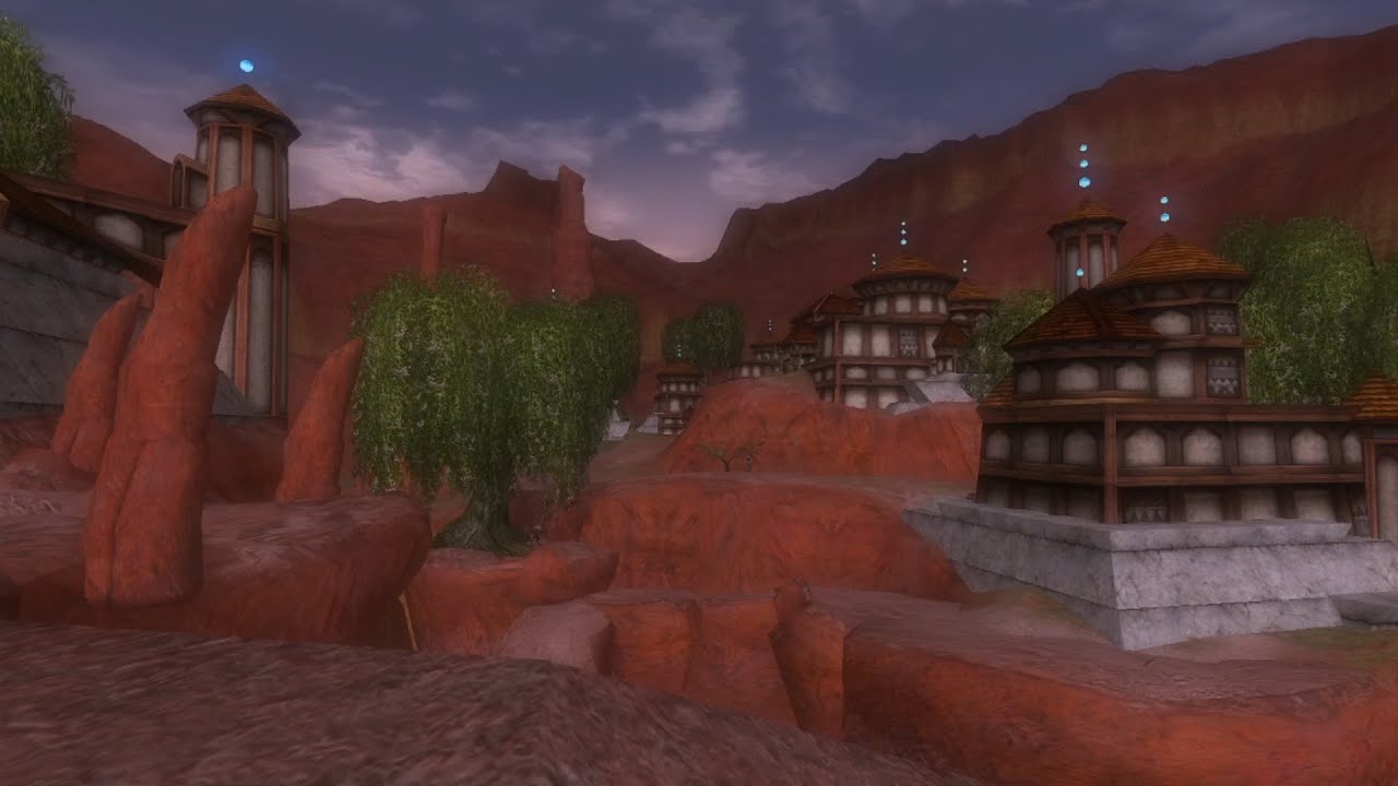 Sands of Menechtarun - DDO [Eerie Music, Wind, Birds] - YouTube