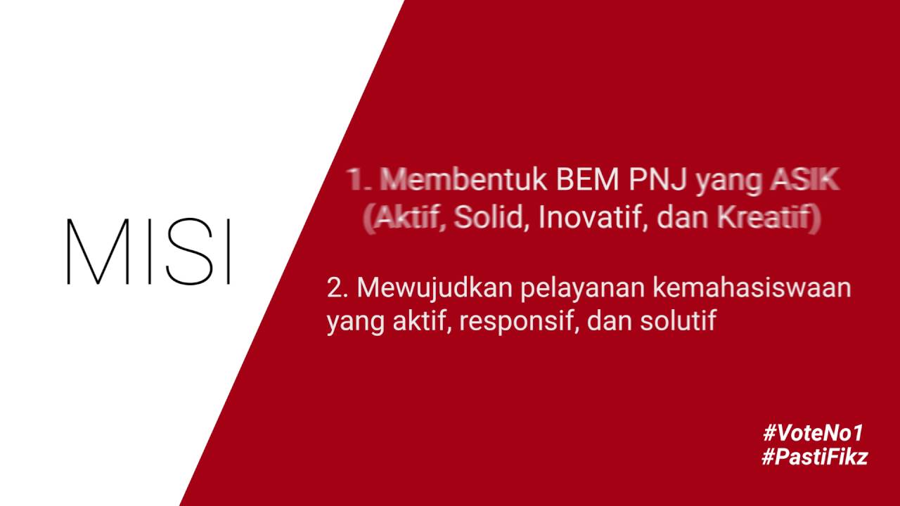 Motion Graphics - Calon Keta BEM PNJ 2016 - YouTube