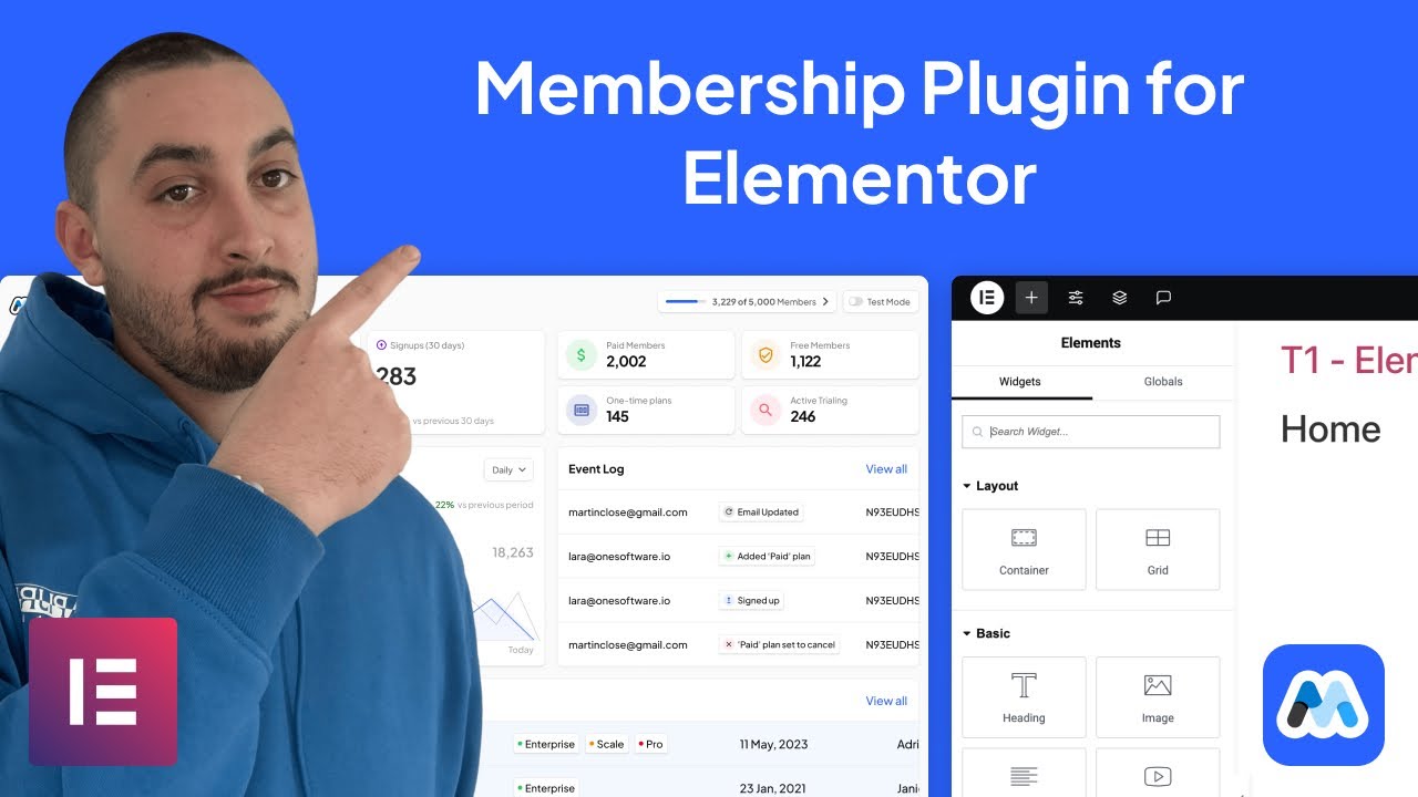 Getting Started With Memberstack + Elementor - YouTube