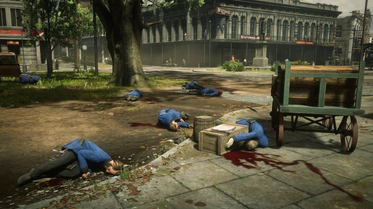 RDR2 | Ragdoll and Blood Mods | Brutal Killings | Gameplay | 1080P ...