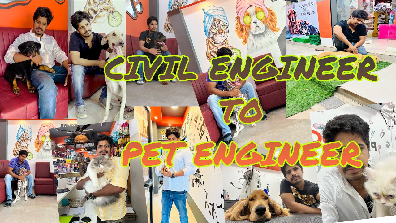 CIVIL ENGINEER TO PET ENGINEER - PART 1 🦮🐈🦜🐠🐾♥️| #labrador #doglover # ...