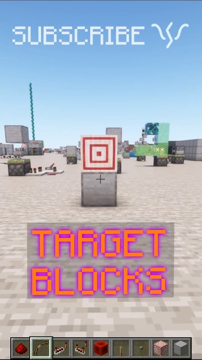 TELL REDSTONE WHERE TO POINT with the TARGET BLOCK! | Redstone with PsiVolt #minecraft #redstone ...
