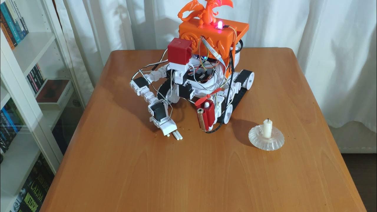 Experimenting | AI-driven Forest Fire Prevention Robot w/ SMS & EZ ...