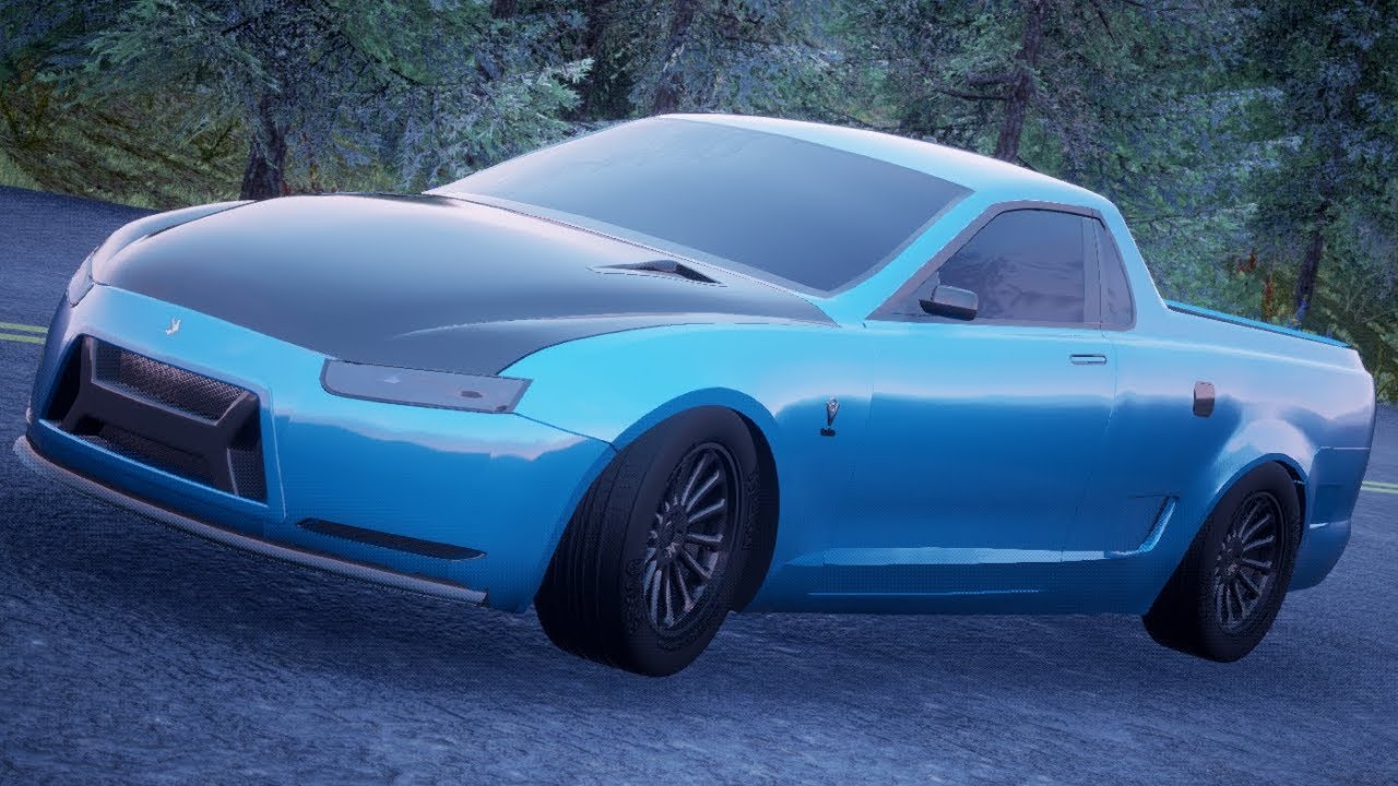1000 HP Super Pickup (UTE) in Automation Game (OLD Version). - YouTube