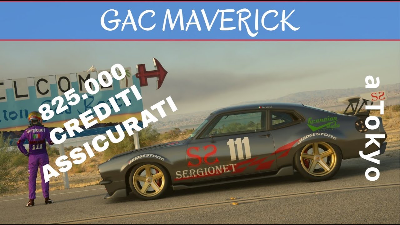 GT7 GAC Maverick a Tokyo: altri 825.000 da guadagnare facilmente [patch ...