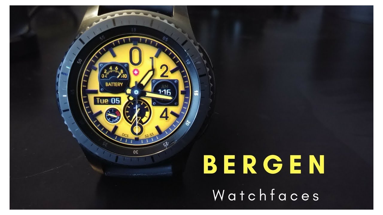 3 Exciting Watchfaces from Bergen Designs - YouTube