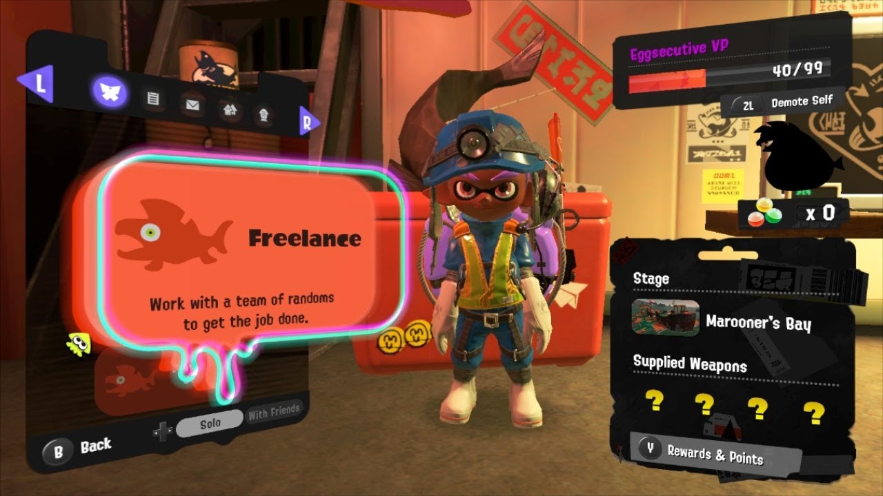Splatoon 3 - Salmon Run - All Grizzco Weapon Rotation (Marooner's Bay ...