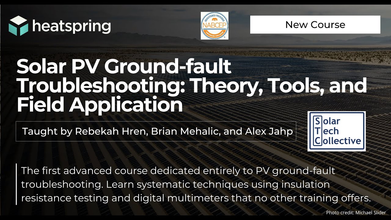 Understanding Solar PV Ground-Faults | New Course Announcement - YouTube