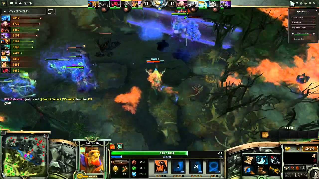NEL Dota 2 Tournament Day 3 Game 4 - YouTube