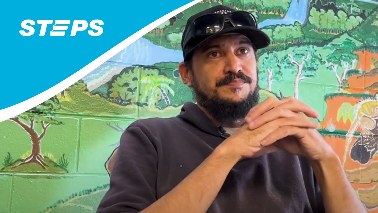 Introducing a magnificent mural at STEPS in Cairns! - YouTube