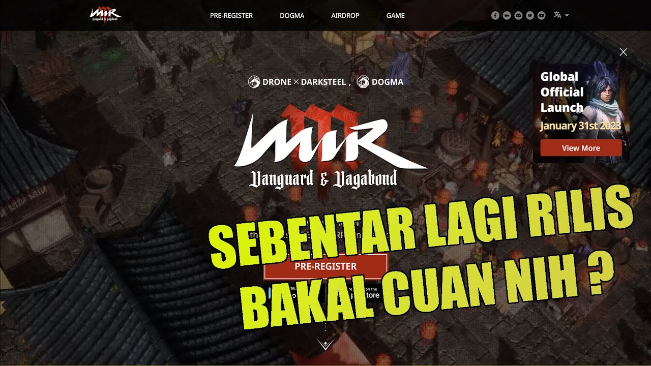 Mir M: Vanguard & Vagabond Game MMORPG NFT&P2E , Worth buat di main in ...