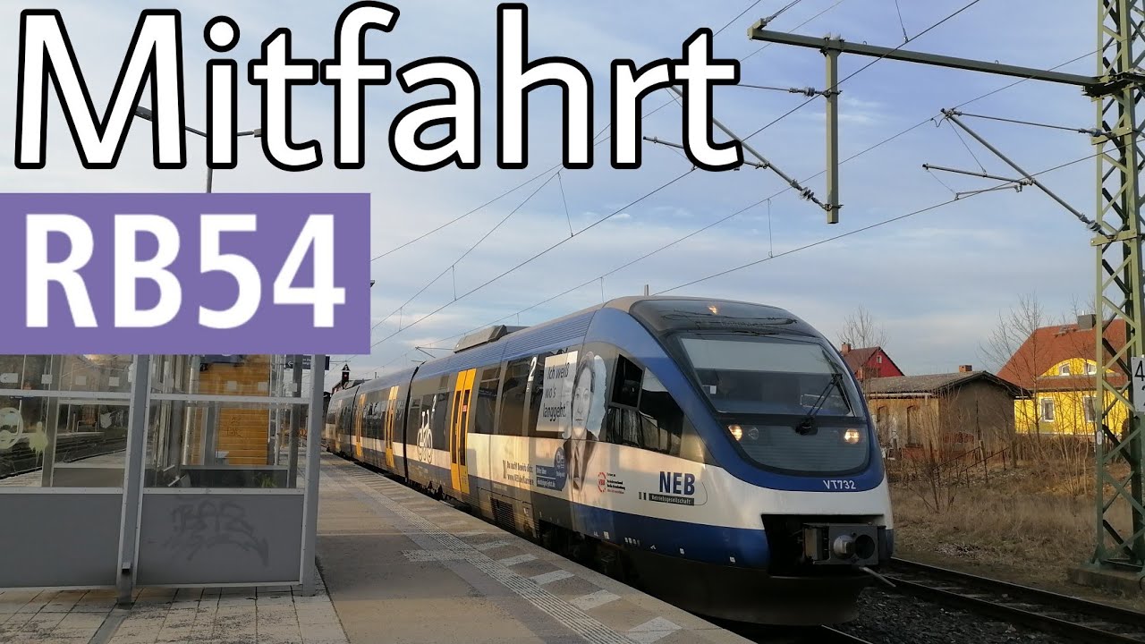 Mitfahrt | Talent 1 | Linie RB54 | Rheinsberg (Mark) - Löwenberg (Mark) - YouTube