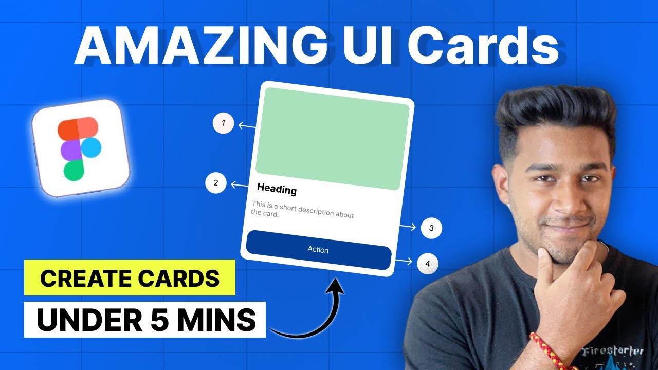 How to Design Stunning UI Cards in Figma | Easy UI/UX Tutorial | UI/UX ...