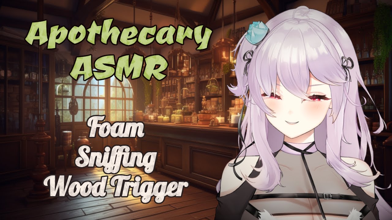 【ASMR】 April 7th, 2023 🌸 Foam / Sniffing / Wood Trigger - YouTube