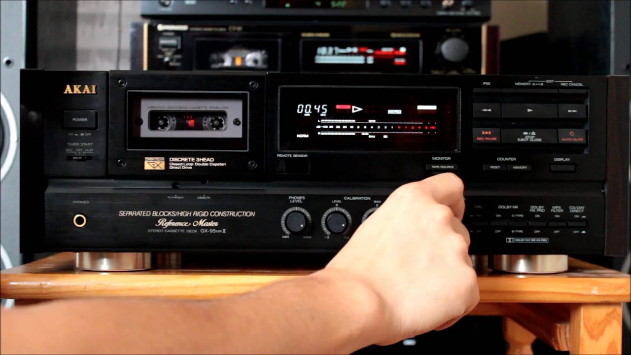 Akai GX 95 MkII pictures and operation - YouTube