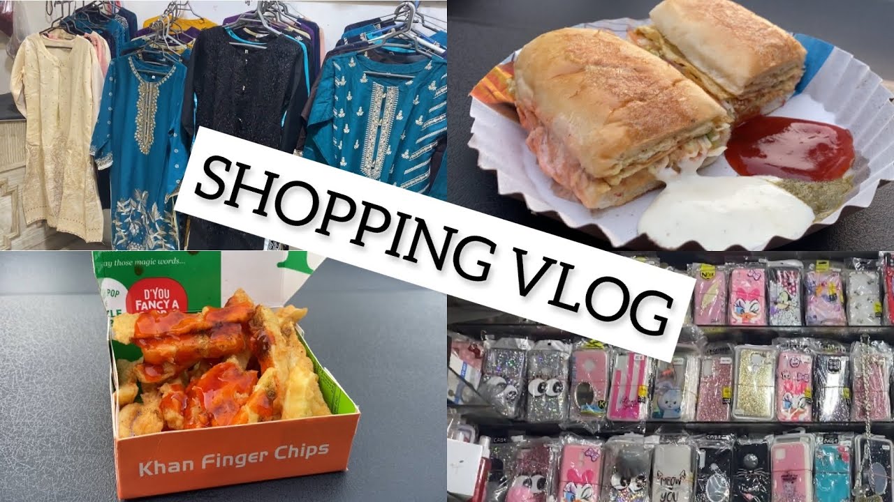 Shopping & Street Food at Model Town International Market || Vlog ...