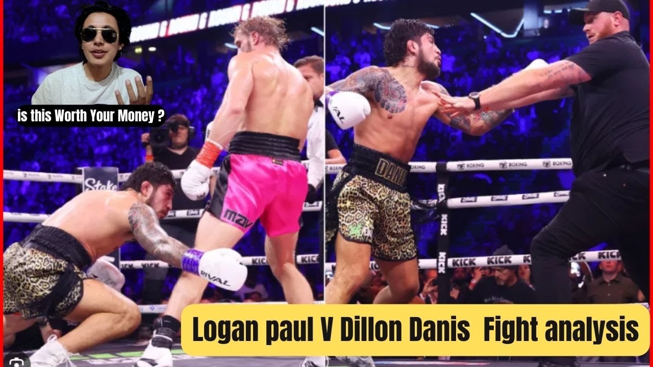Logan paul V Dillon Danis fight Analysis | is it DAZN's worst Co- main ...