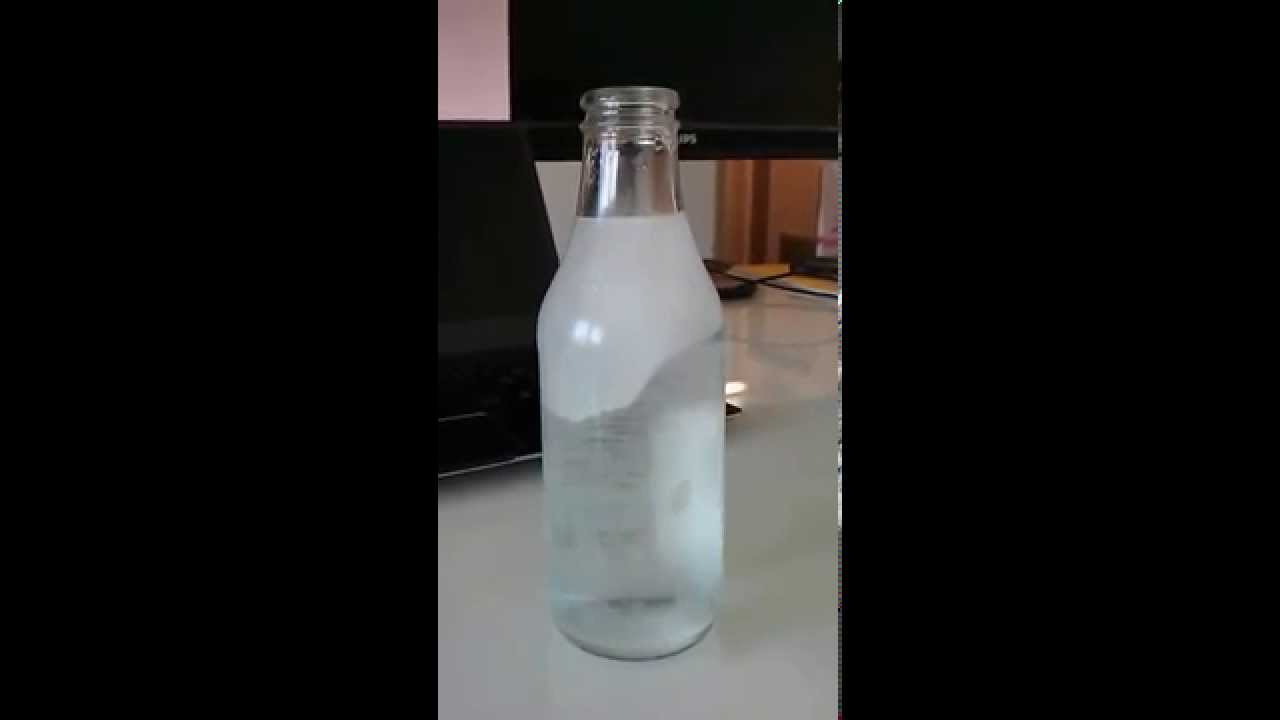Tonic Water Instant Freeze - YouTube