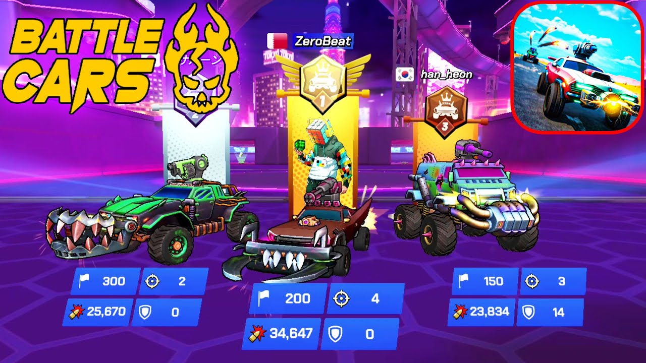 Battle Cars: Nitro PvP Shooter | Gameplay Part 33 (Android) - YouTube