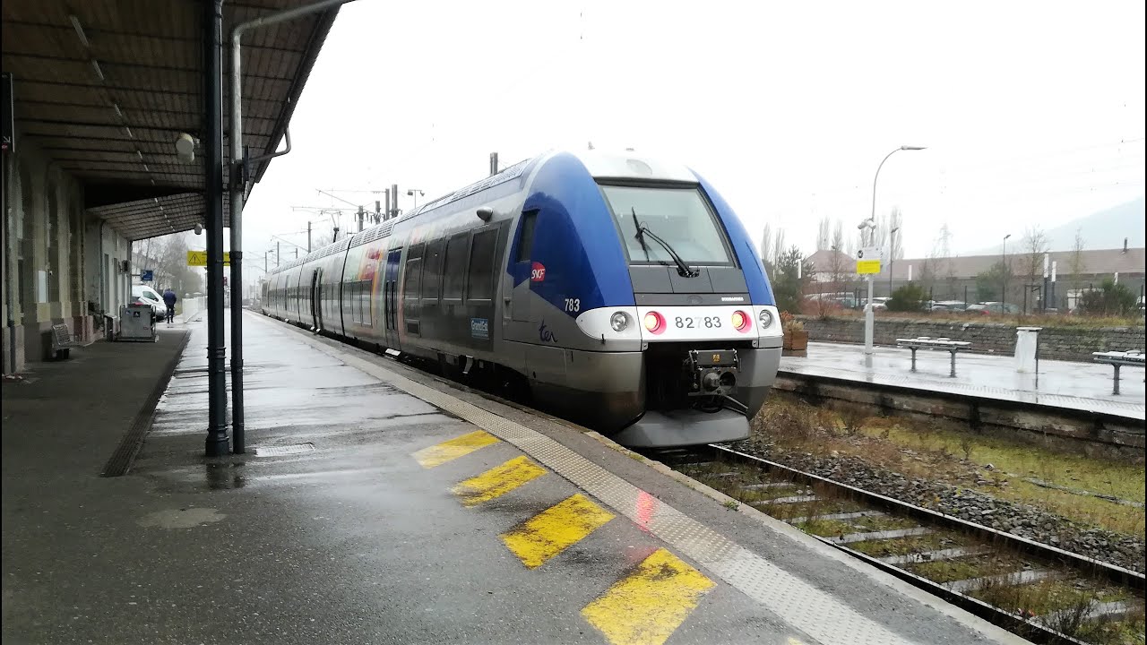 TER Fluo Grand Est Nancy-Ville - Remiremont B 82500 - YouTube