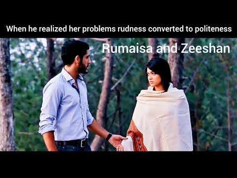 Gap and attraction between Rumaisa and Zeeshan part-2. How Zeeshan started to Care for her. #drama