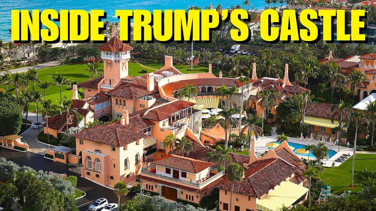Rare Look Inside Donald Trump's Mar-a-Lago Mansion - YouTube