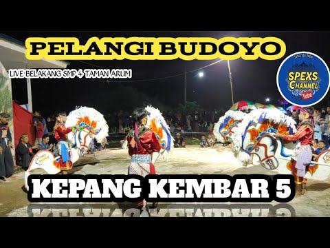 Kepang Kembar 5 - PELANGI BUDOYO PIM BOPO MULYONO LIVE BELAKANG SMP 4 TAMAN ARUM LOA KULU