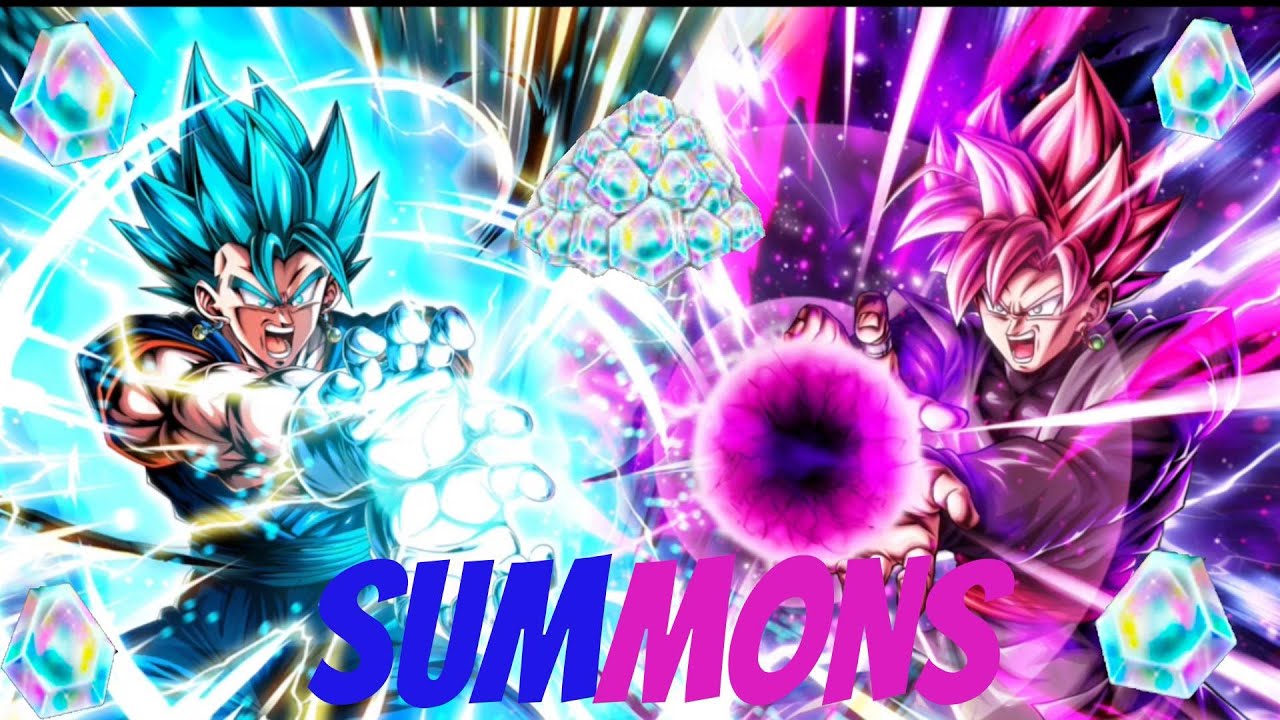 TRANSFORMING SSB VEGITO & ROSE GOKU BLACK SUMMONS ( Dragon Ball Legends ...