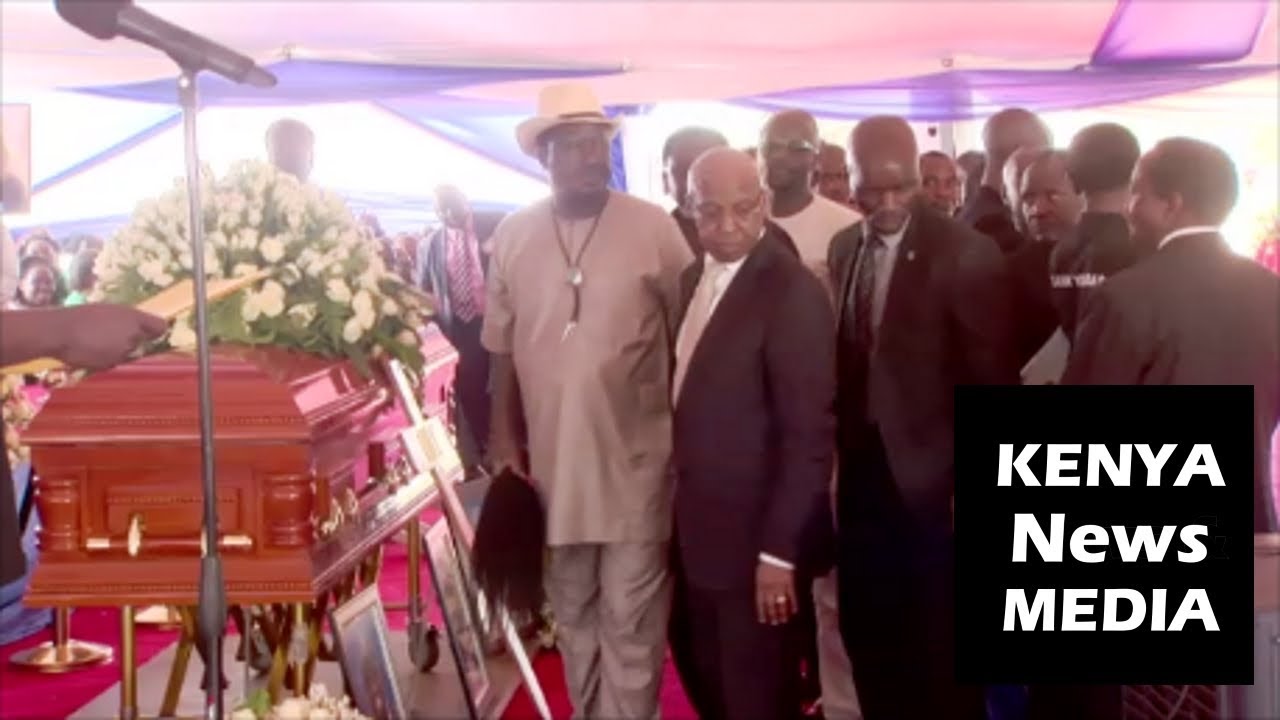 Raila Odinga ARRIVAL at the Peter Musyoka Mairu funeral service BURIAL ...