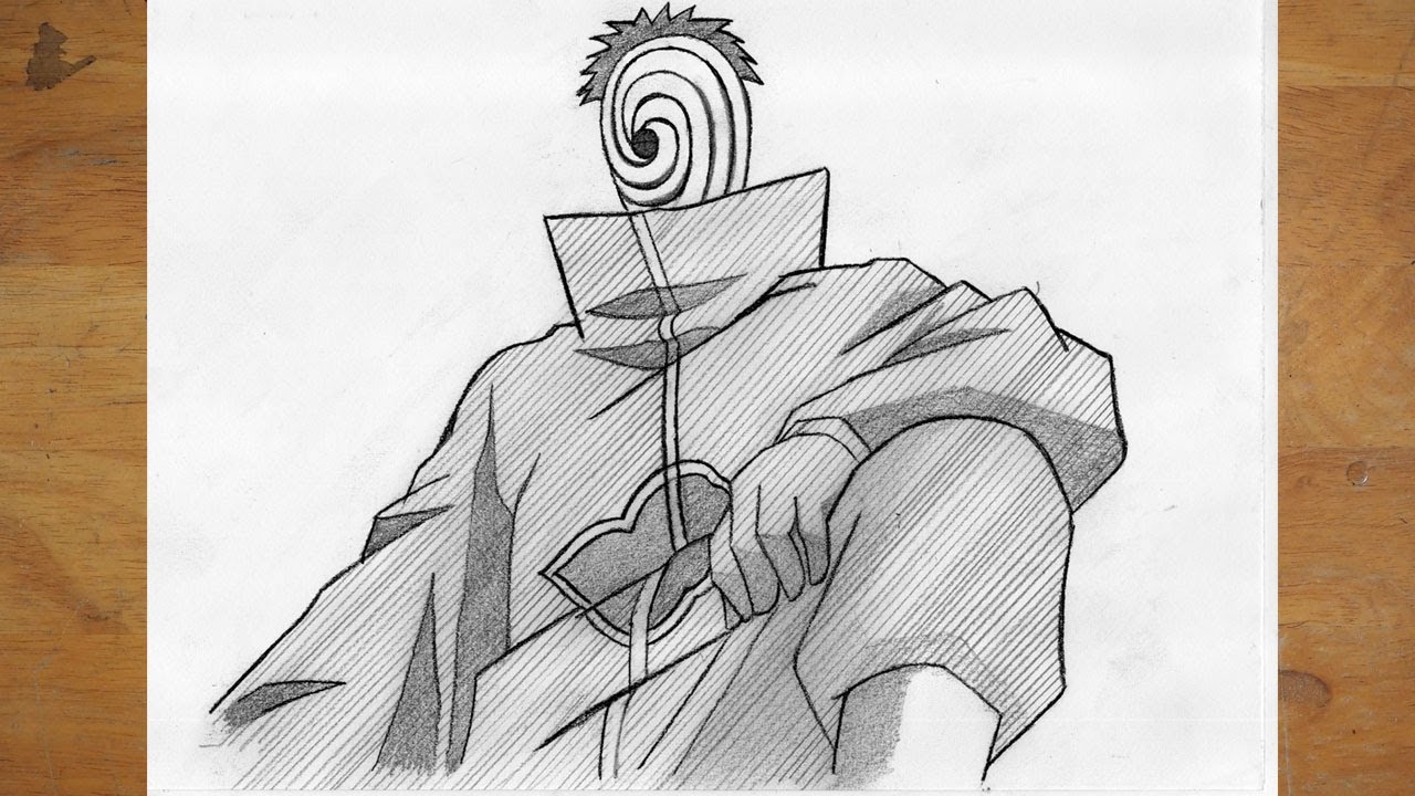 How to Draw Obito Full Body | Naruto Drawing Tutorial (Step by Step ...