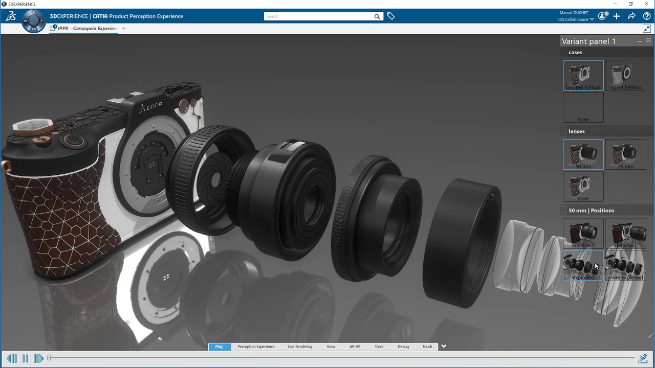 CATIA Product Perception Experience R2019x | Product and Position ...