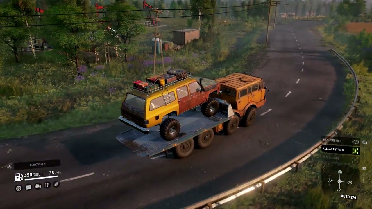 20min of Belosersker Lichtung - Phase 8 - Snowrunner - YouTube