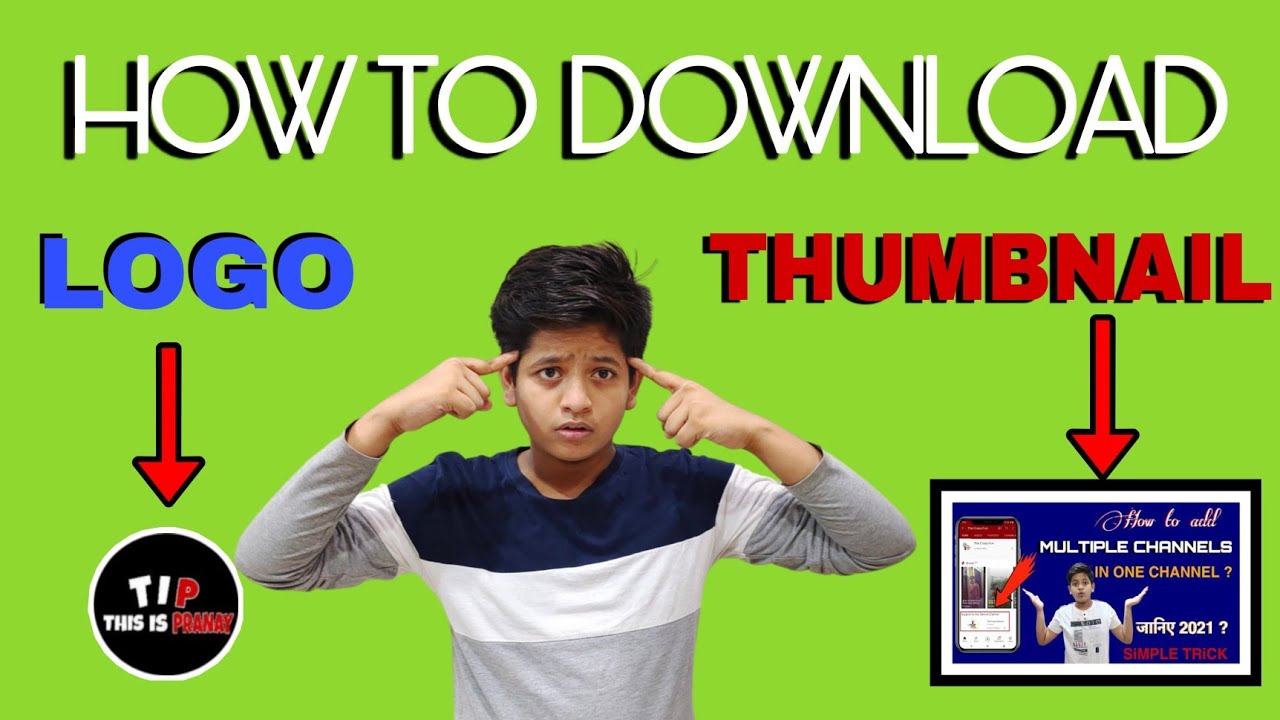 How to Download Logo of Any YouTube Channel || Download Thumbnail Of ...