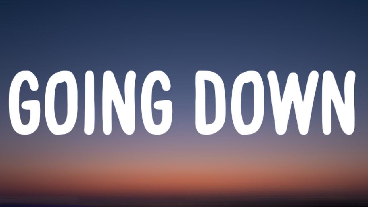 Morgan Wallen - Going Down (Lyrics) - YouTube