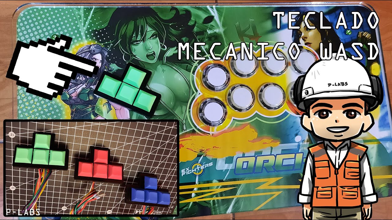 Teclado WASD Mecánico 2022 @PLabs #PCBWAY - YouTube