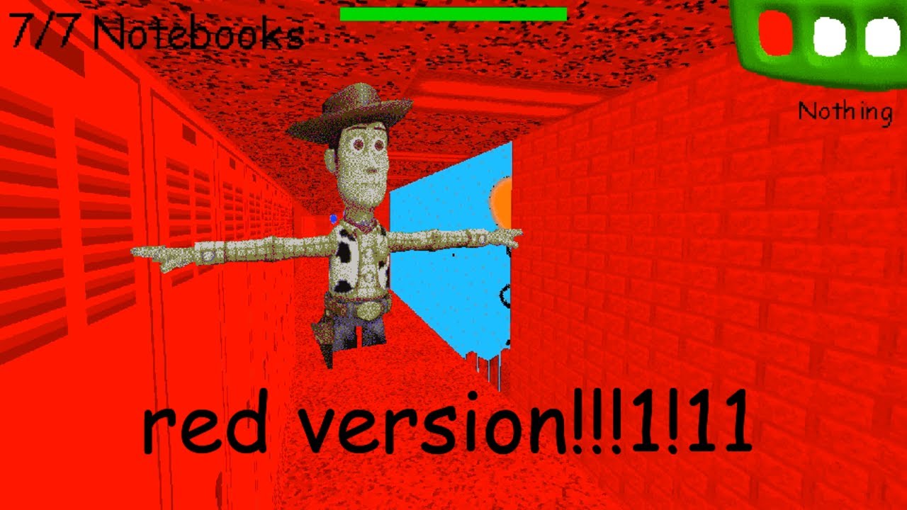Basics in Behavior but Cursed Woody ~ RED VERSION - YouTube