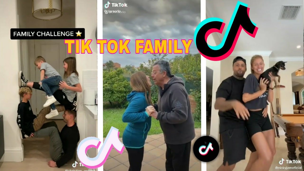 #Tiktokfamily #Familychallenge When Your Family Joins You On Tik Tok ...