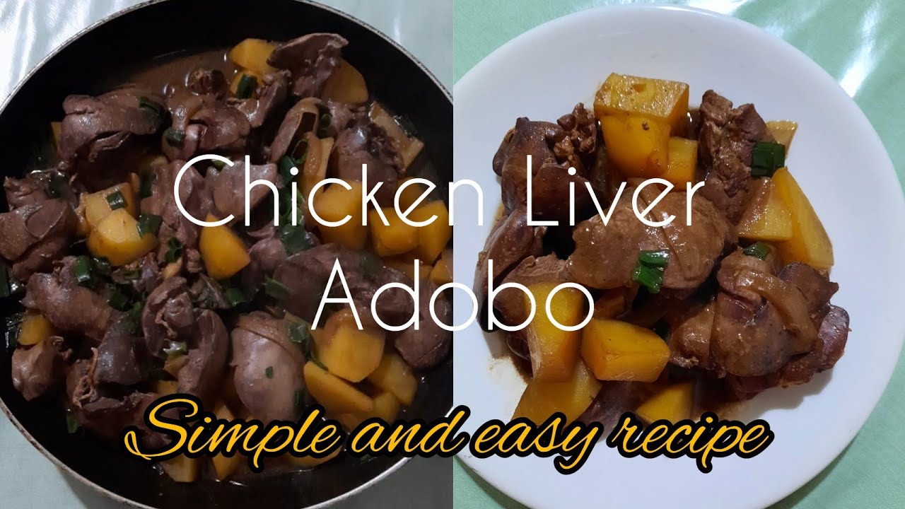 Easy Chicken Liver Adobo | Filipino Recipe - YouTube