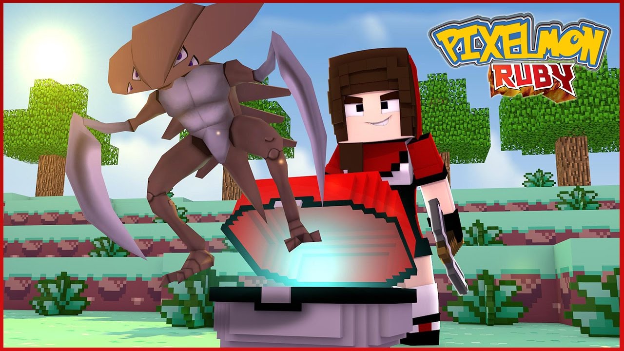 Minecraft: Pixelmon Ruby #9: ABRINDO AS LUCKY BLOCKS E OLHA QUE POKÉMON RARO SAIU! - YouTube