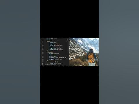 Splash Image Masking HTML CSS #shorts - YouTube