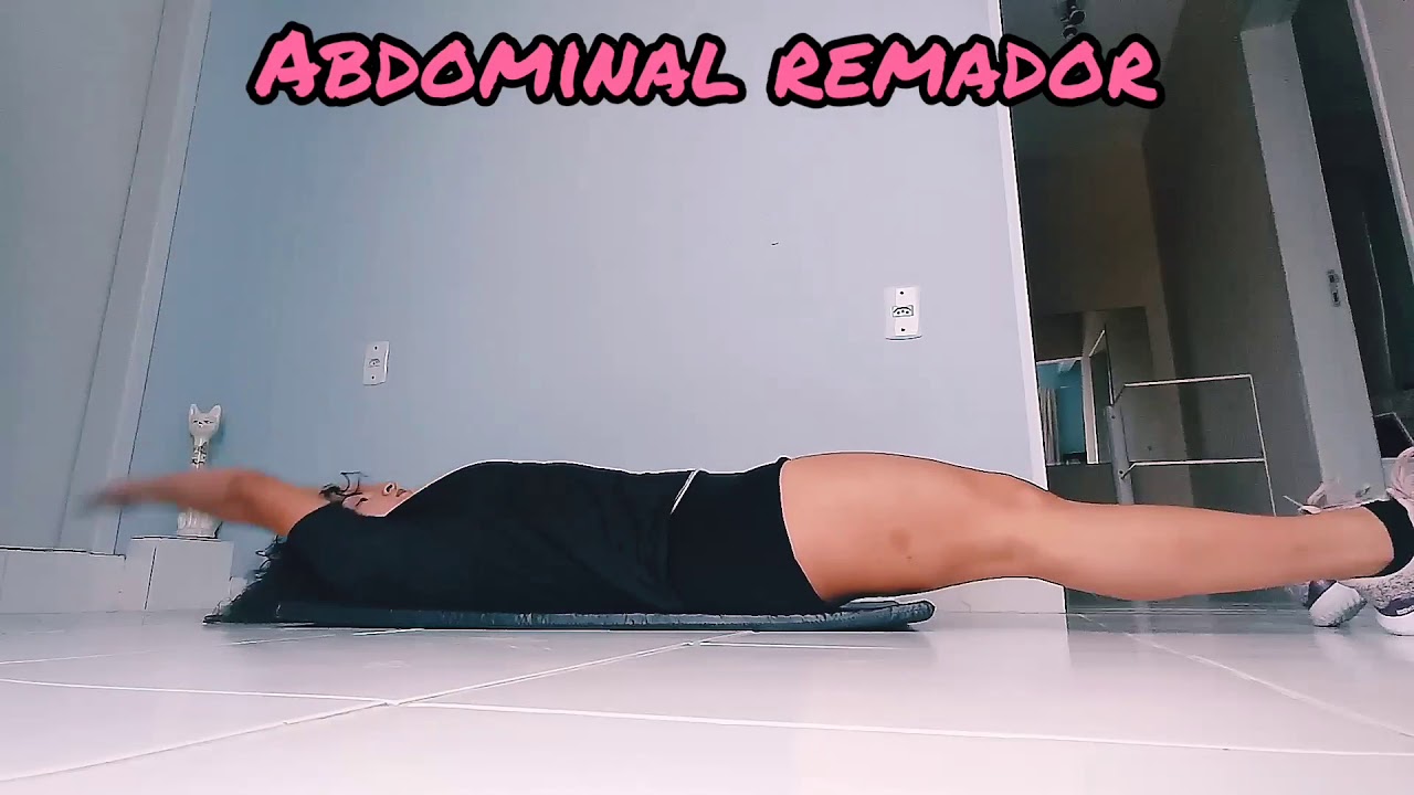 Abdominal remador - YouTube