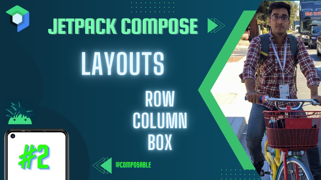 🔥 2 Compose Layouts Jetpack Compose Series Tutorial 1889