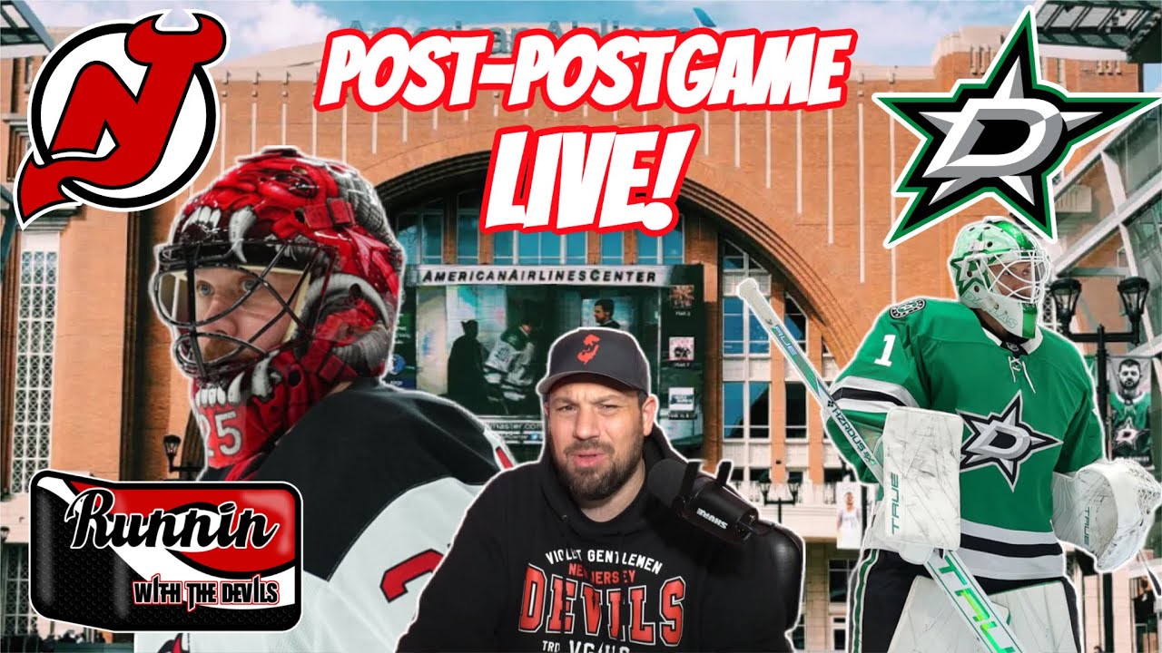 NJ Devils vs. Dallas Stars Post-Postgame LIVE! 3/4/25 DEVASTATING LOSS ...