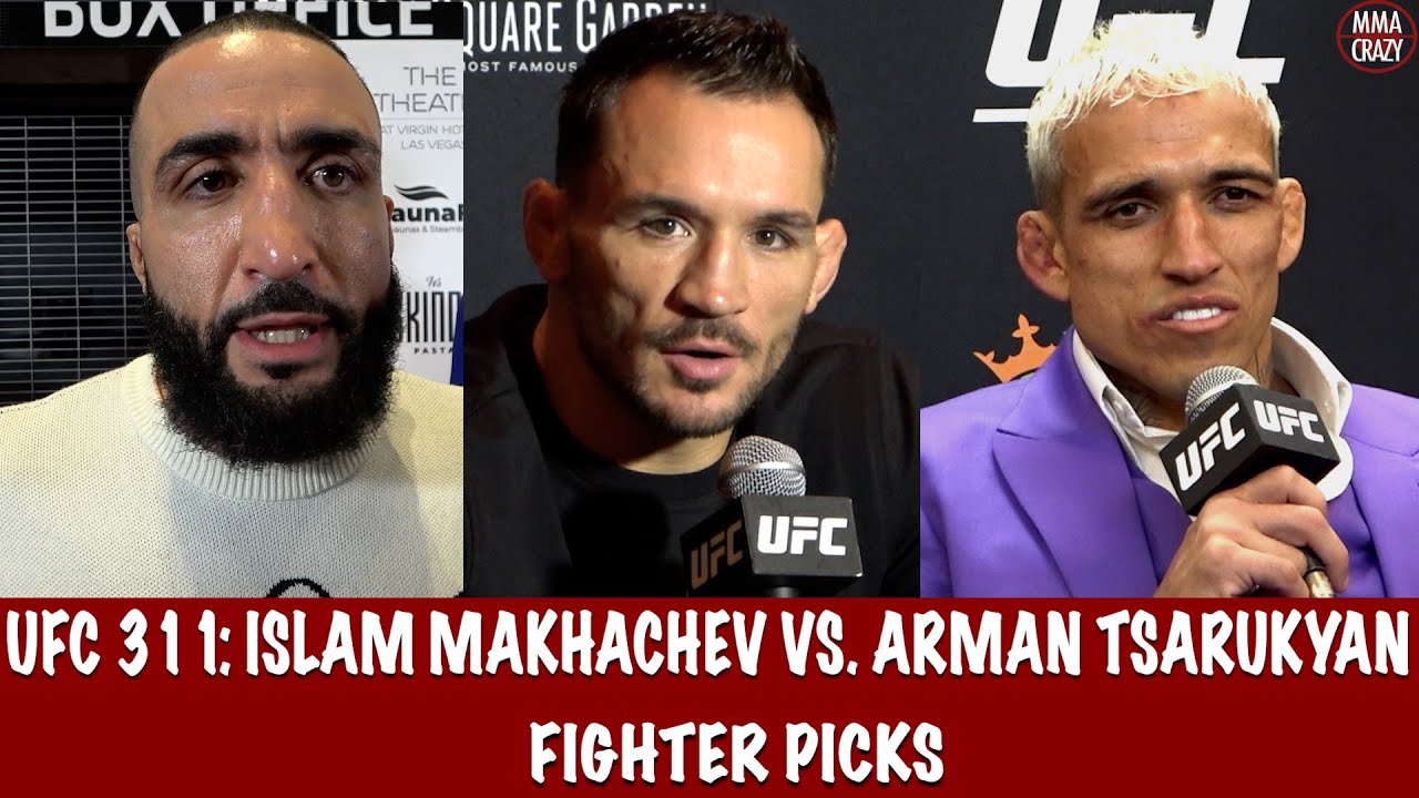UFC 311: Islam Makhachev vs. Arman Tsarukyan 2 Fighter Picks - YouTube