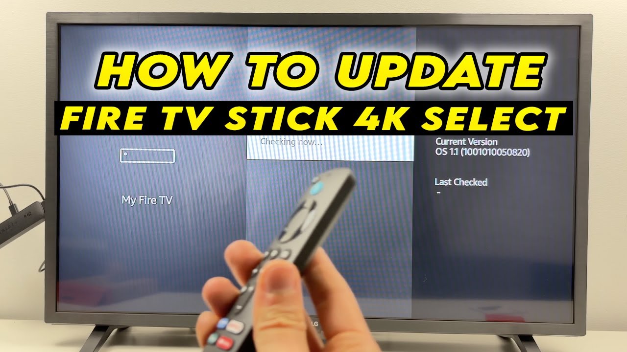 Fire TV Stick 4K Select : How to Update - YouTube