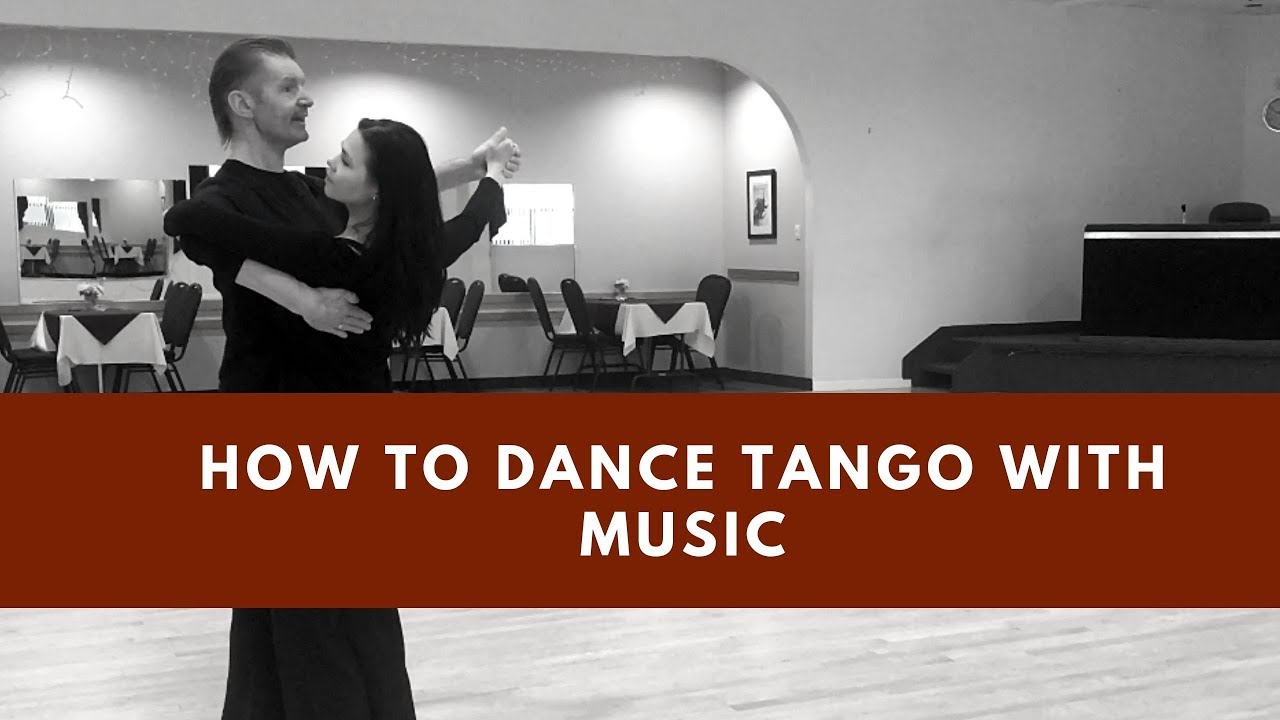 How to dance the Tango with Music| Ballroom Tango - YouTube